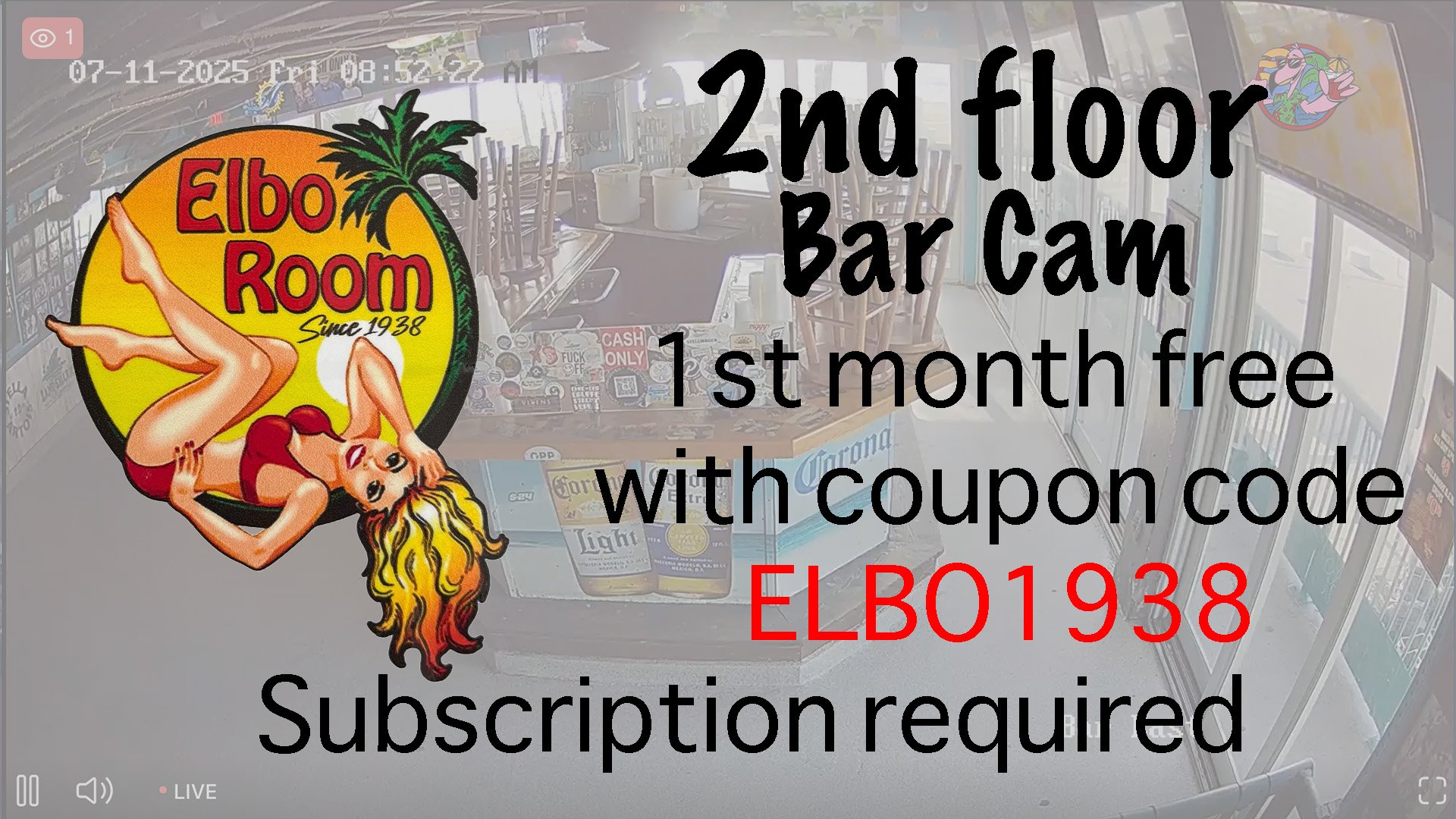 Elbo Room Live Webcams – Elbo Room Beach Bar